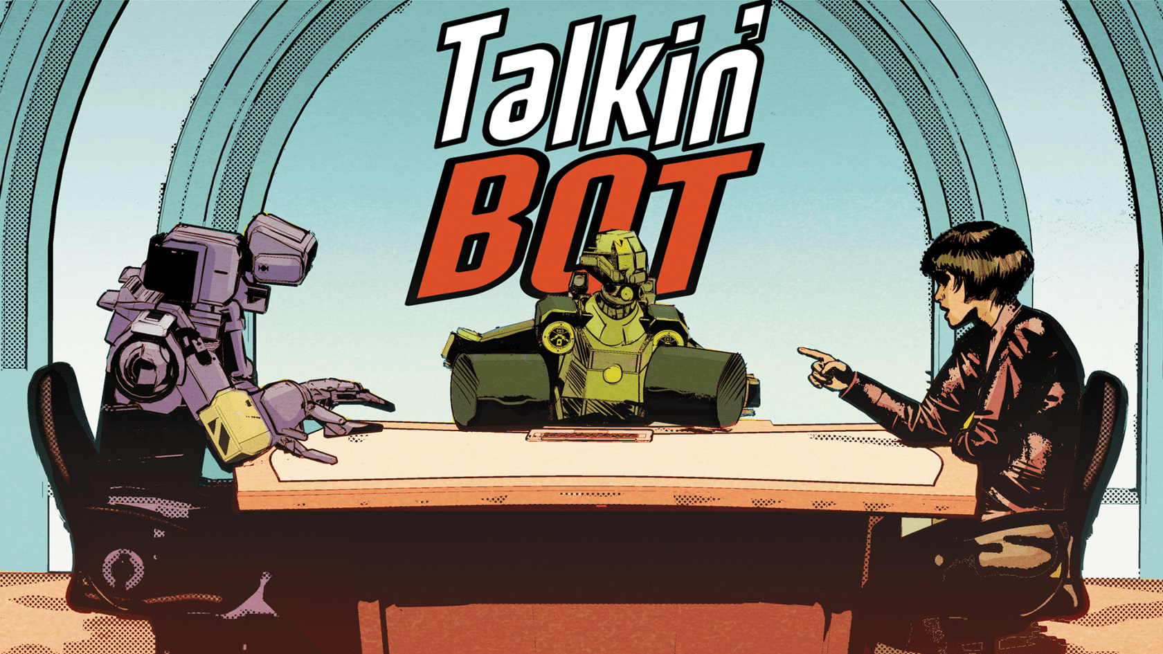 Not All Robots Comic Series Upshot – AWA Studios