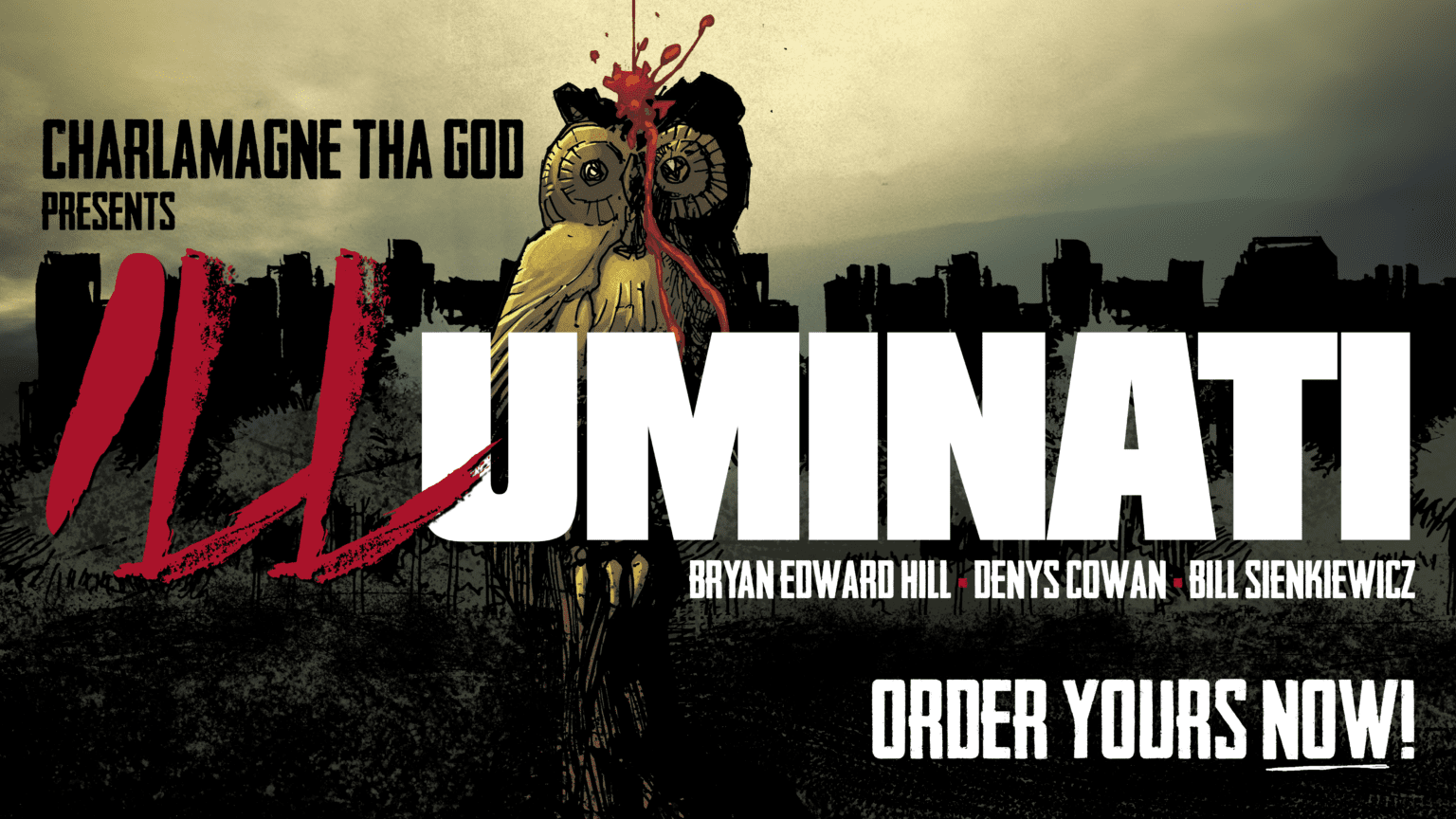 Charlamagne Tha God Presents AWA Graphic Novel, ILLuminati at NYCC 2024 ...